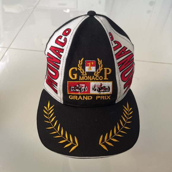Unbranded | Accessories | Monaco Grand Prix Racing Snapback Hat Black ...